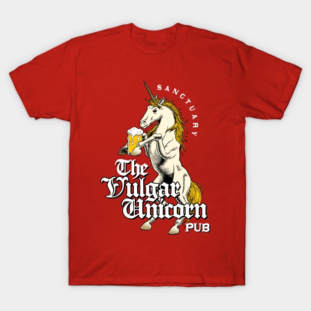 THE VULGAR UNICORN - Tales From The Vulgar Unicorn - T-Shirt | TeePublic